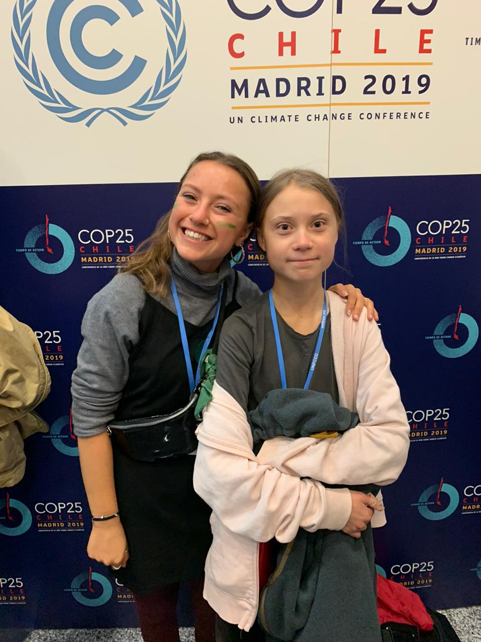 Así fue el encuentro de Greta Thunberg con Nicole Becker, la argentina ...