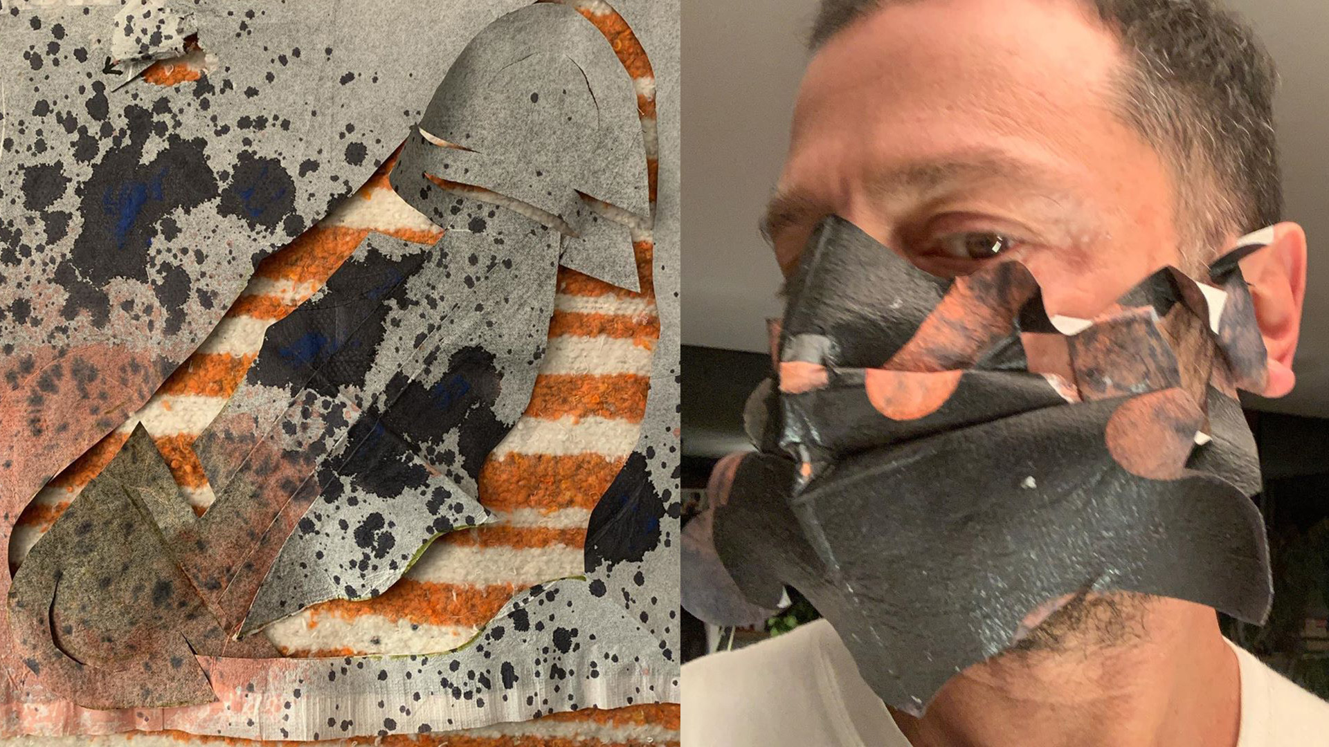 El diseñador Martín Churba explica cómo hacer barbijos de autor – GENTE ...