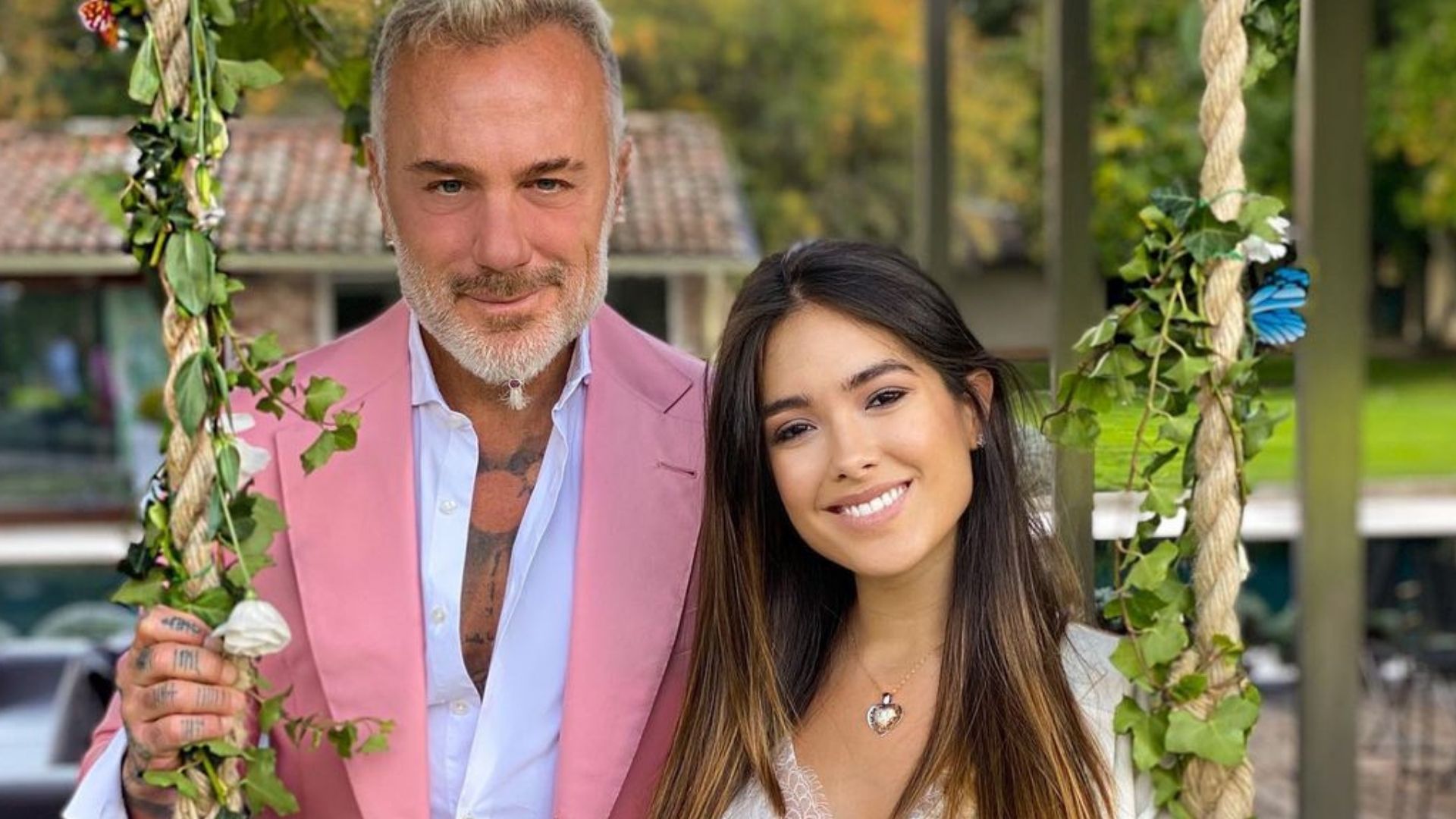 El desopilante video de Gianluca Vacchi y Sharon Fonseca a punto de dar ...
