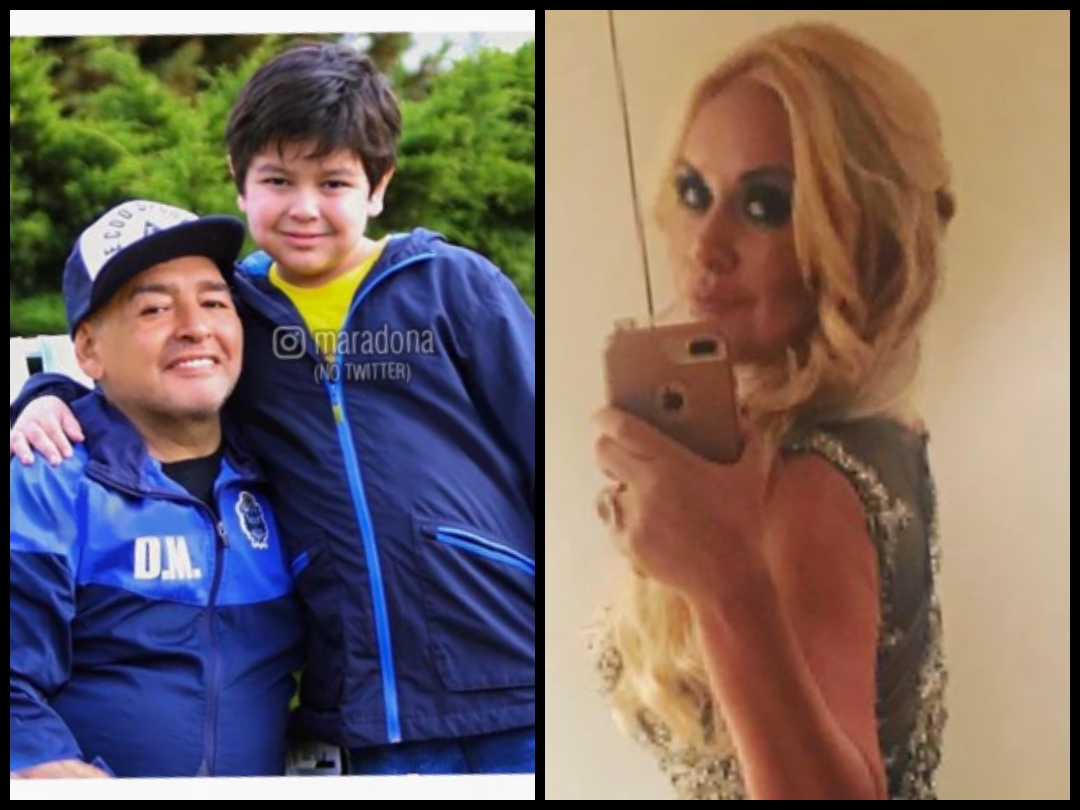 ¡Para llorar! Verónica Ojeda recordó a Diego Maradona con un ...