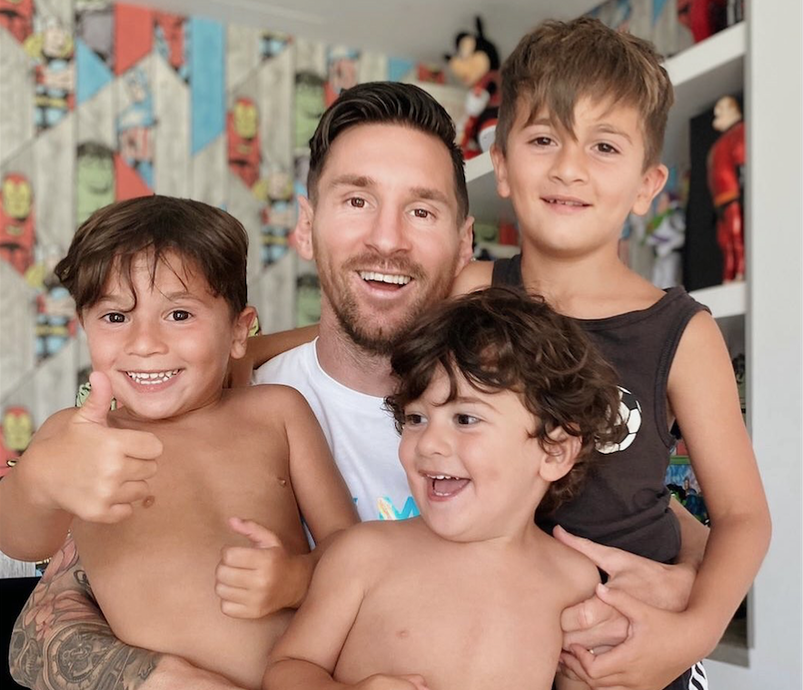 Cómo es la vida de Ciro, Thiago y Mateo, los hijos de Messi, en ...