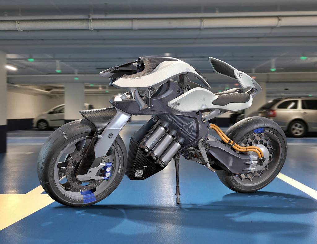 La Yamaha MOTOROiD es eléctrica y cuenta con inteligencia artificial ...