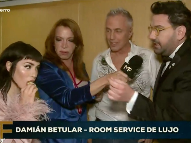 Martín Fierro 2022: Damián Betular le mostró a Lali Espósito cuál fue ...