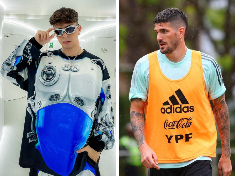 Rusherking le expresó su apoyo a Rodrigo De Paul en medio de la ...