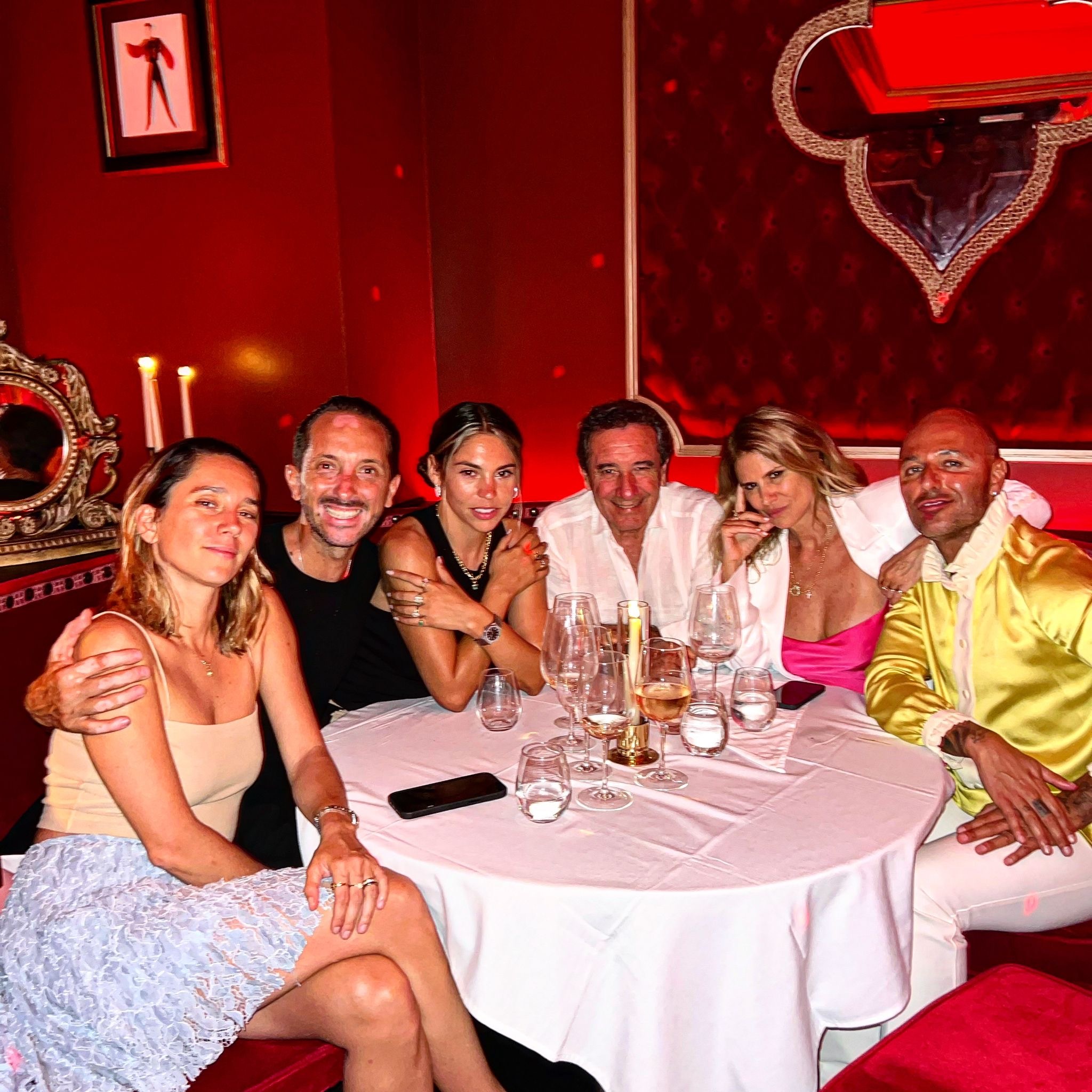 Raspoutine: Flavia Palmiero cenó con amigos en un restaurante top de ...