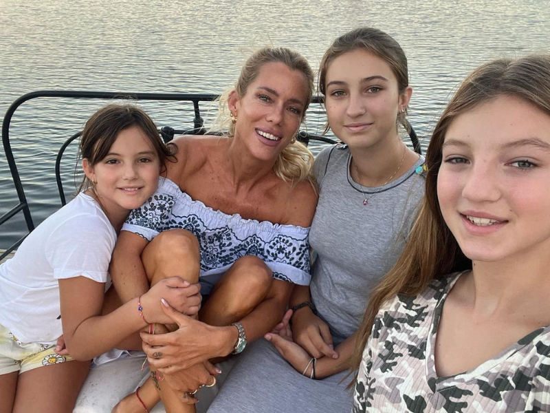 Así reaccionaron Indiana, Allegra y Sienna Cubero, las hijas de Nicole ...