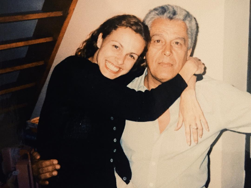 Denise Dumas recordó a su papá, Marcos Dumas, a 23 años de su muerte ...