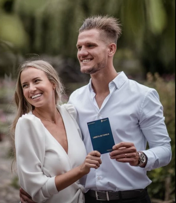 El particular gesto de Bruno Zuculini y Agustina Ruberto en el día de ...