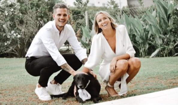 El particular gesto de Bruno Zuculini y Agustina Ruberto en el día de ...