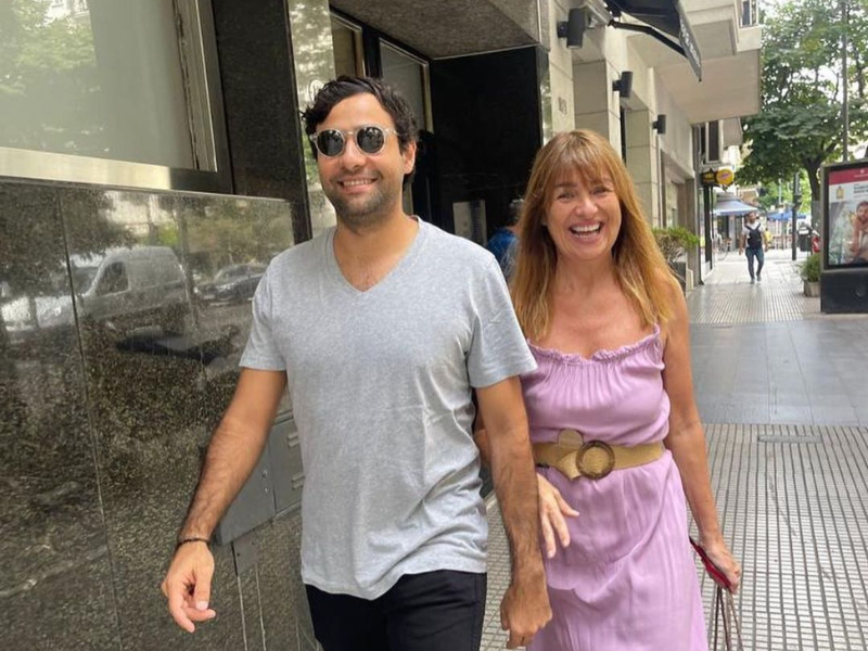 La emoción de Gabriela Arias Uriburu por el encuentro con Karim Shaban ...