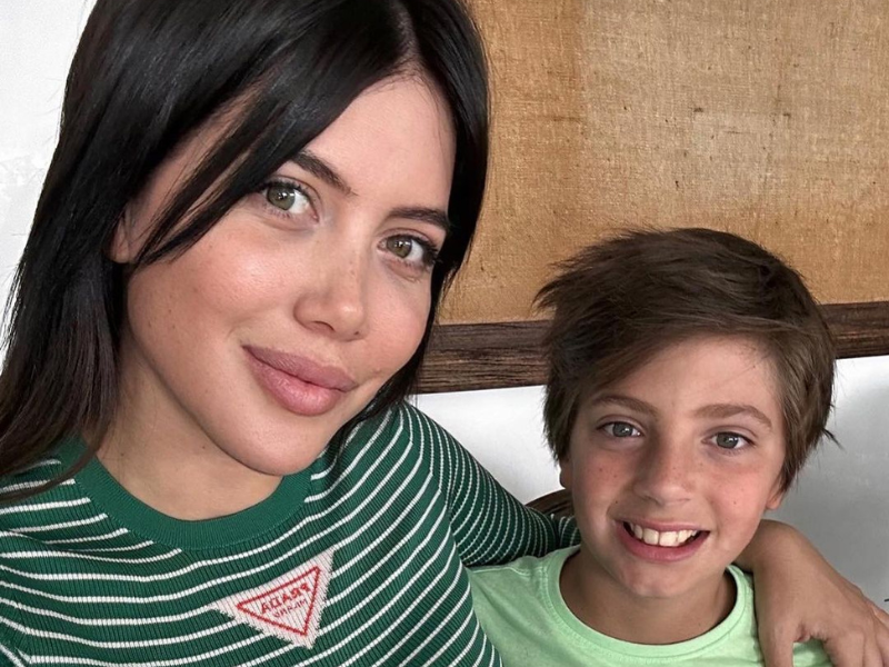 Benedicto, el hijo de Wanda Nara, festejó su cumpleaños con Maxi López y recibió un saludo de ...