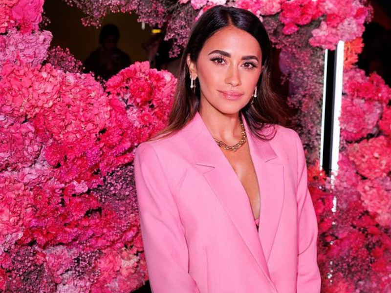 El look total pink de Antonela Roccuzzo que revolucionó París – GENTE ...