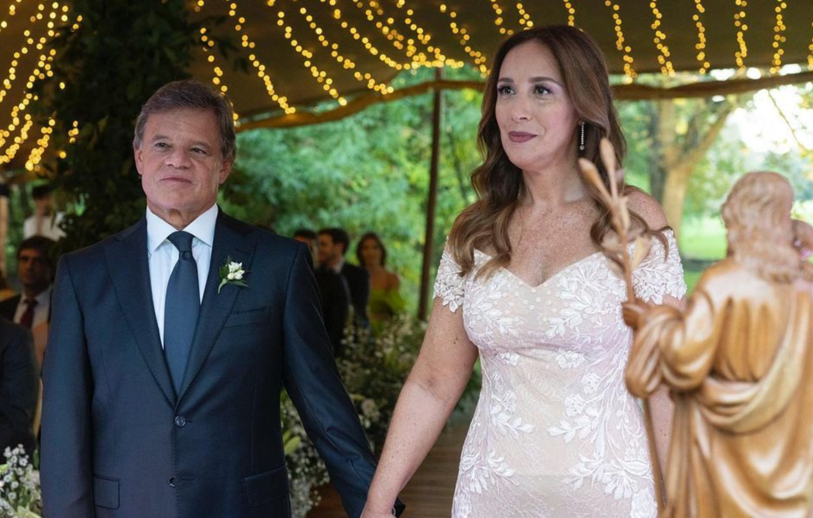 Maria Eugenia Vidal se casó con Enrique "Quique" Sacco en un íntimo ...