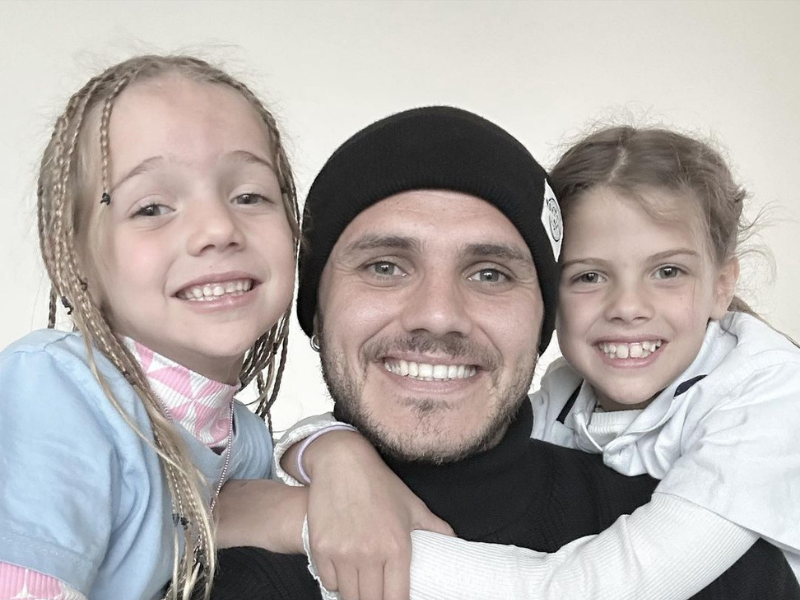 Isabella y Francesca Icardi demostraron lo bien educadas que están ...