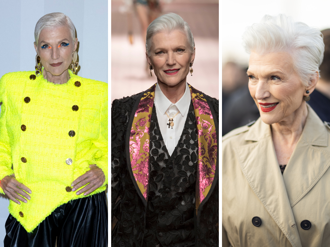 Maye, la madre de Elon Musk que triunfa a los 74 años en las pasarelas ...