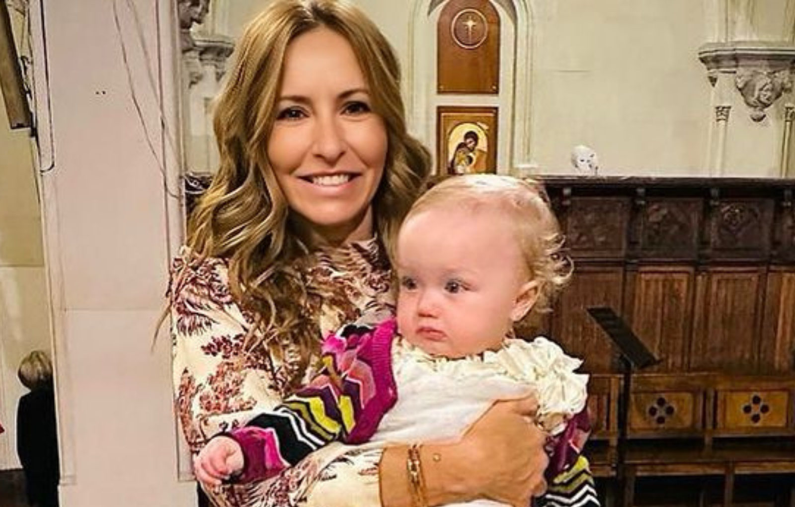 Analía Franchín se convirtió en la madrina de Santa, la hija de Santiago del Moro – GENTE Online