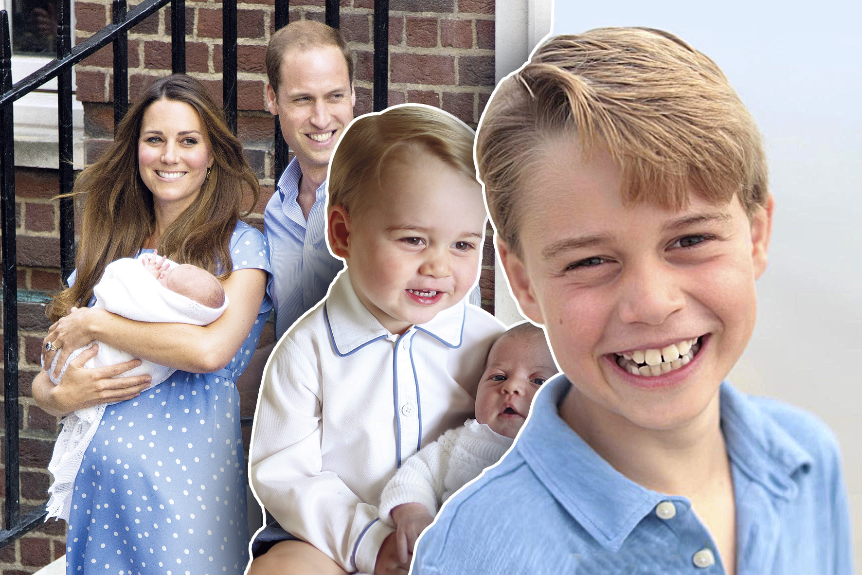 En fotos: la evolución del príncipe George, el royal minifashionista y ...