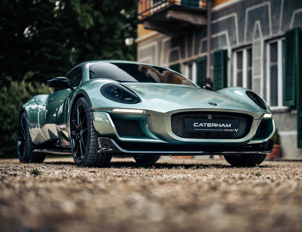 Caterham presenta su última creación: el Project V, un coupé eléctrico ...