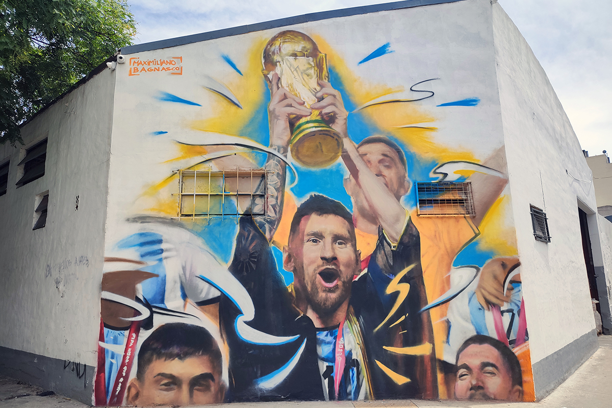 El impresionante mural con el que el Inter Miami celebra la llegada de ...
