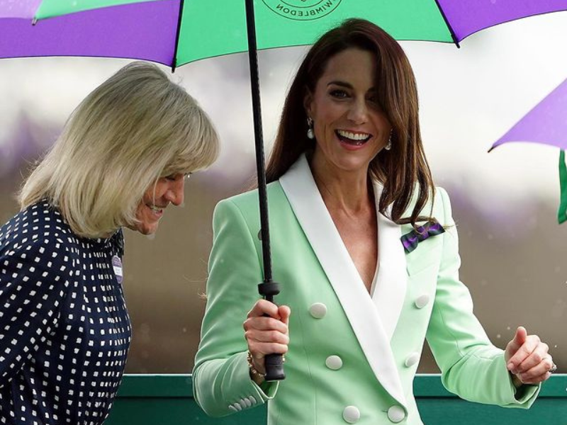 Kate Middleton anticipa las tendencias del verano 2024 con un saco ...