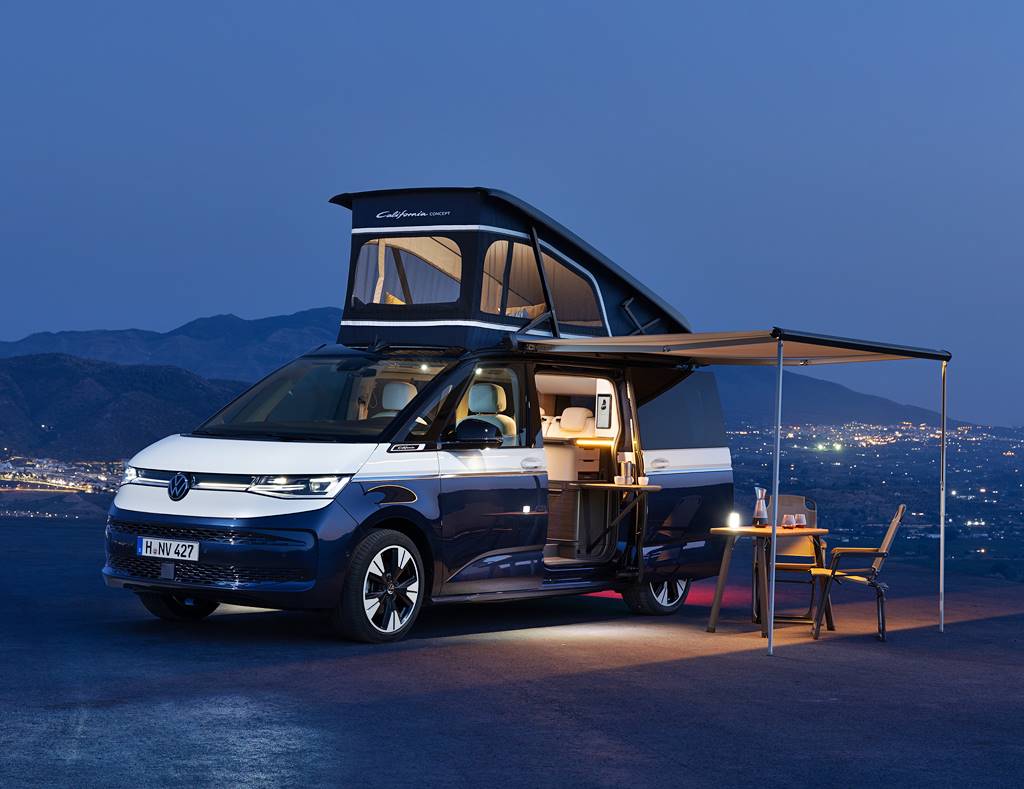 Volkswagen California Concept: La evolución hacia la aventura híbrida y ...
