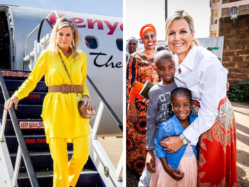 Máxima Zorreguieta en Kenia: sus vibrantes y fashion looks africanos ...