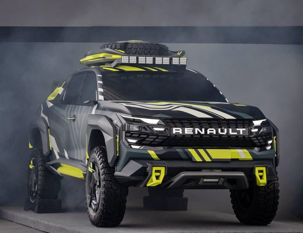 Renault presentó un nuevo concepto de pick-up compacta que anticipa su ...