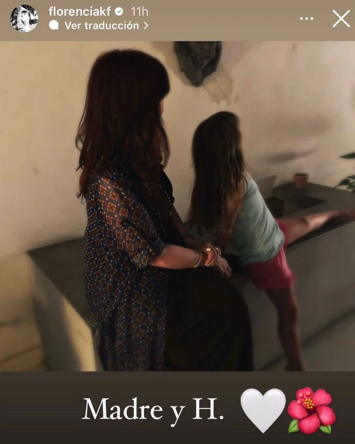 Florencia Kirchner recordó cómo vivió el embarazo de su hija, Helena Vaca Narvaja – GENTE Online