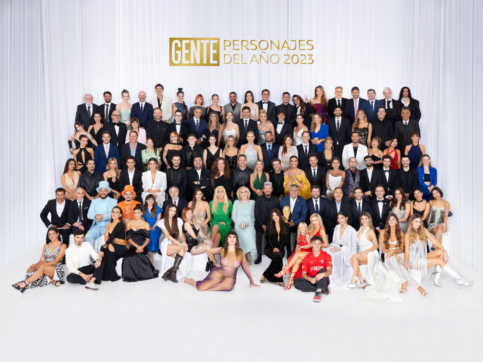 La foto de tapa de los Personajes del Año 2023 de la revista GENTE ...