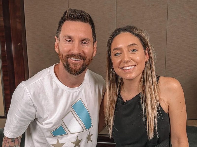 Sofi Martínez contó detalles inéditos de su encuentro con Lionel Messi ...