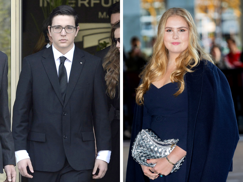 La posible relación entre la princesa Amalia de Holanda y el príncipe ...