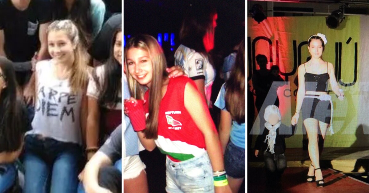 Aparecieron antiguas e inéditas fotos de Nahir Galarza en su ...