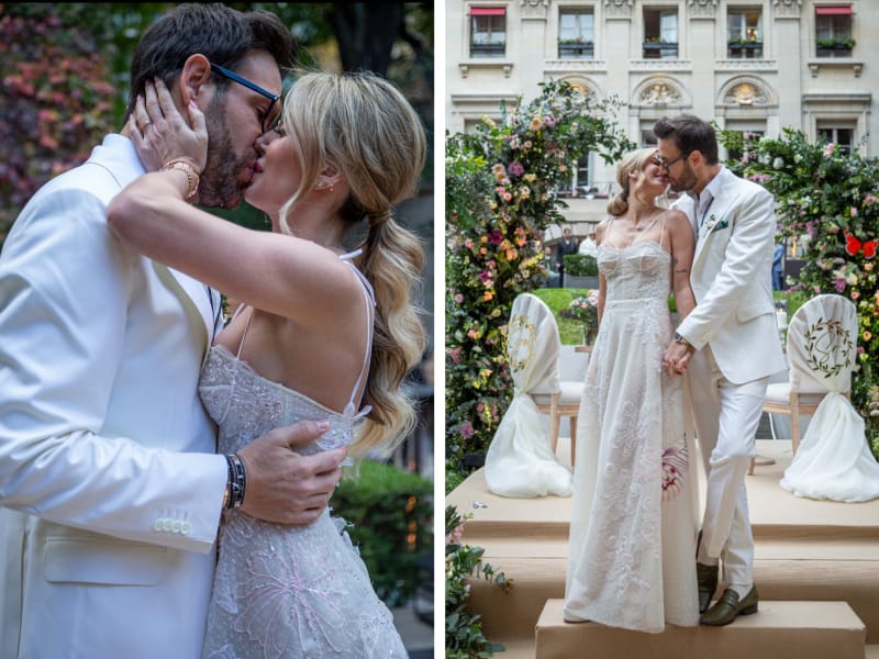 Las fotos oficiales del casamiento de Jésica Cirio y Elías Piccirillo en el Palacio Duhau ...