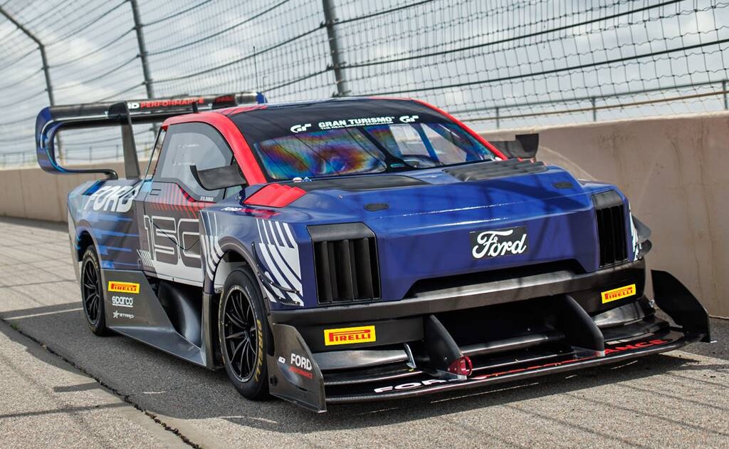 La súper pick-up eléctrica que Ford preparó para una de las carreras ...