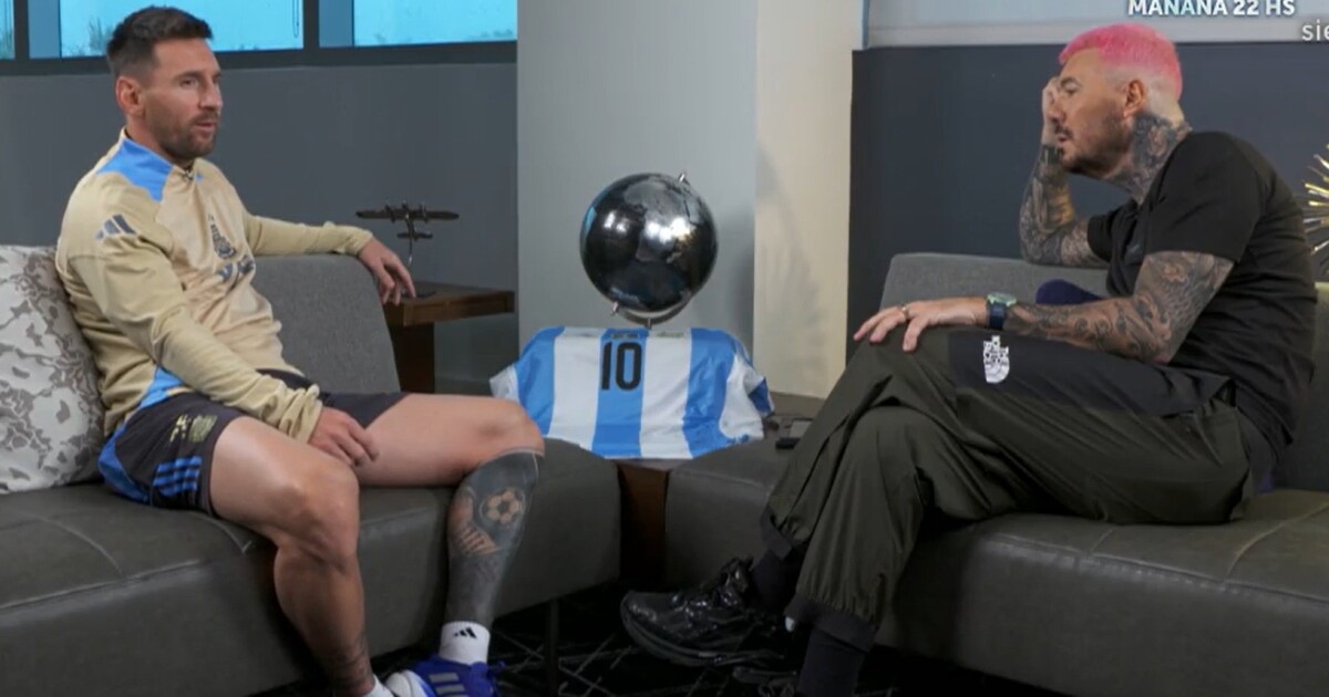 La reacción de Lionel Messi al ver que Marcelo Tinelli se tatuó su ...