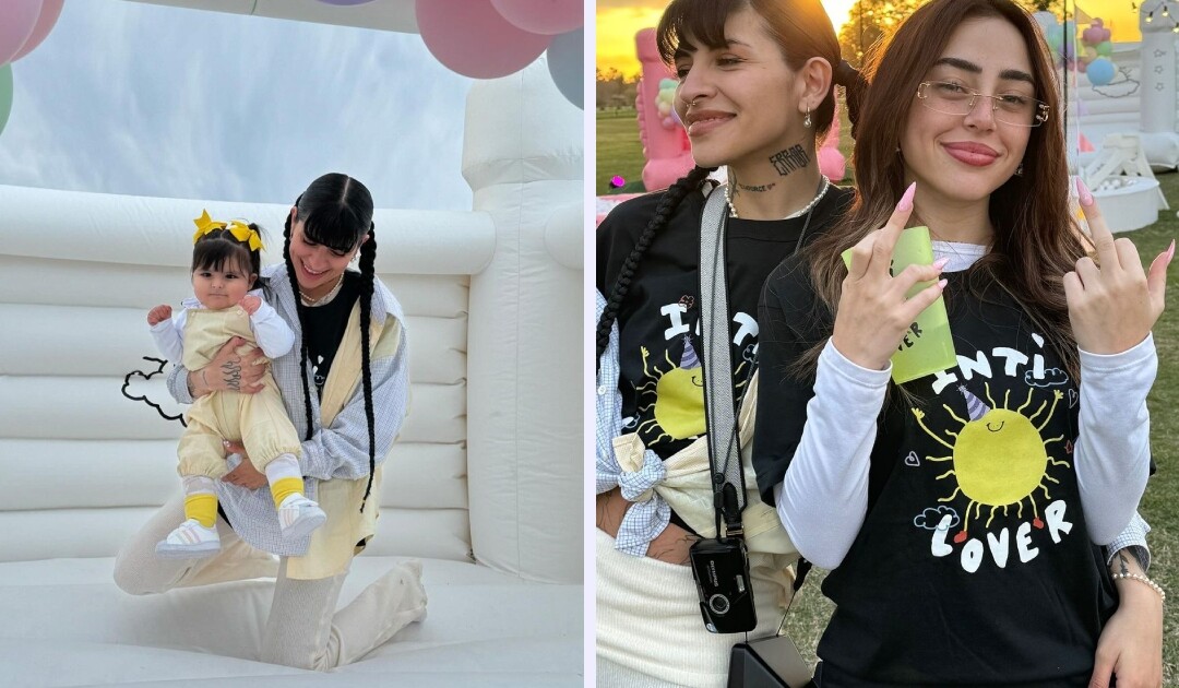 Inti, la hija de Cazzu, cumplió su primer año: las mejores fotos del ...