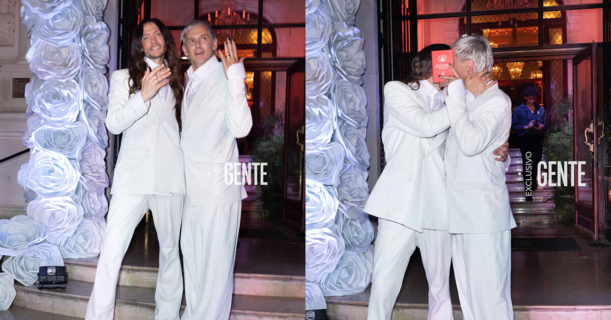 En fotos: la intimidad de la sofisticada boda de Gustavo Pucheta y Fabián Paz y los mejores ...