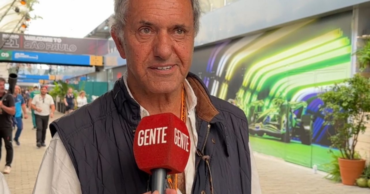 De Fangio a Colapinto: Daniel Scioli revela cómo fue la reunión que ...