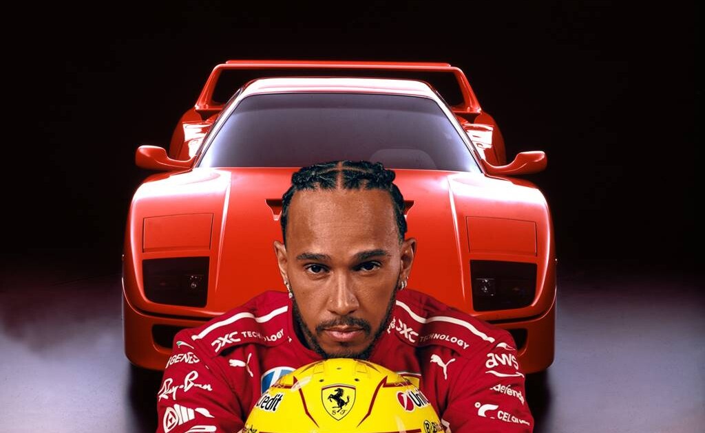 Ferrari F44: La locura de Lewis Hamilton por resucitar el mítico F40 ...