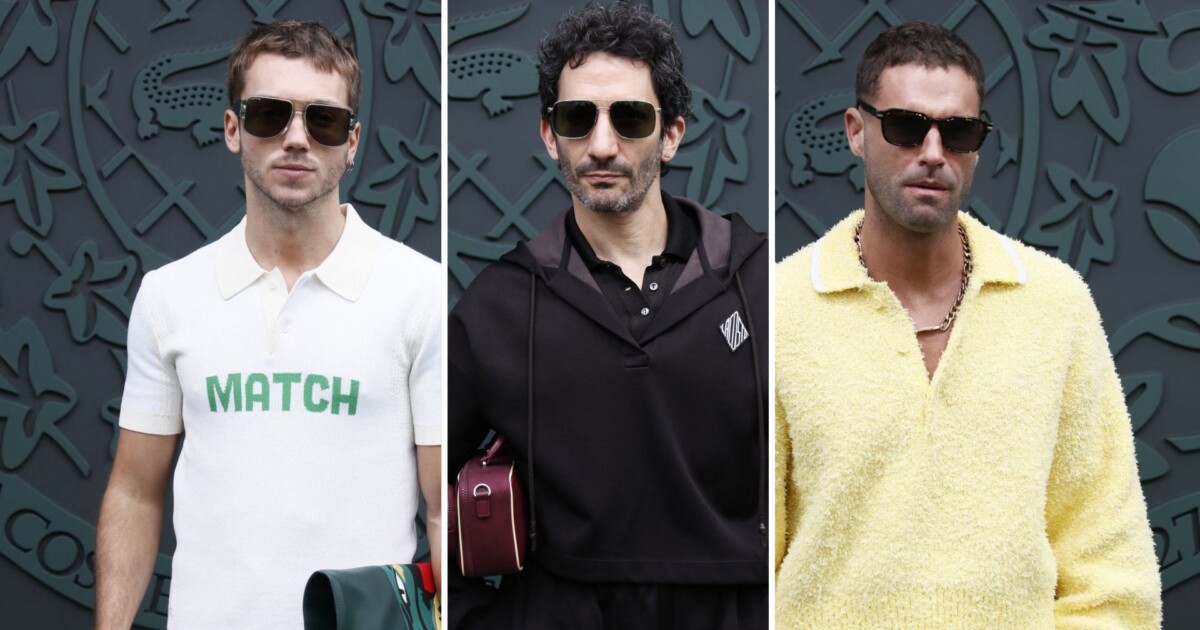 Juan Minujín, Franco Masini y Nico Furtado abrazan el 'Tenniscore' e ...