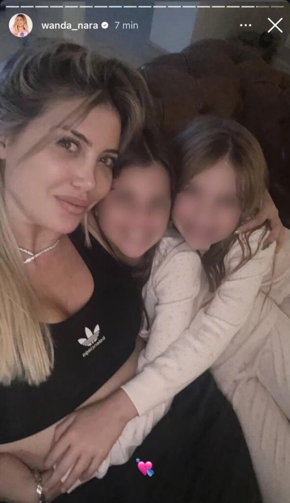 Cómo fue el reencuentro de Wanda Nara con sus hijas tras el escándalo por la revinculación con ...
