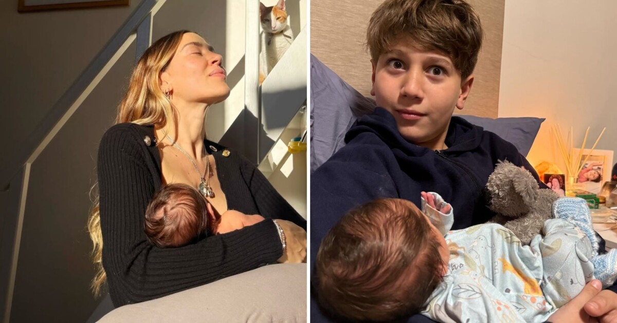 Jimena Barón mostró la intimidad de su hogar con Momo y Arturo, su bebé ...