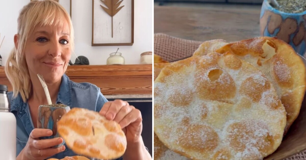 Tortas fritas crocantes: la receta casera de Jimena Monteverde que no ...