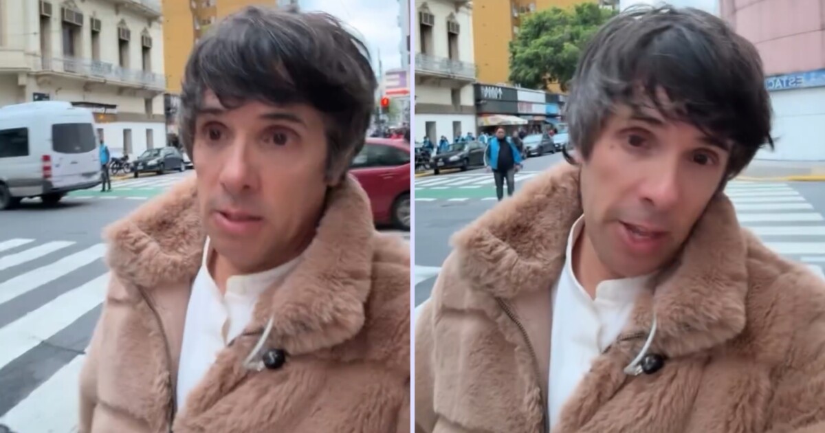 El descargo de Robertito Funes Ugarte tras ser agredido en la marcha ...