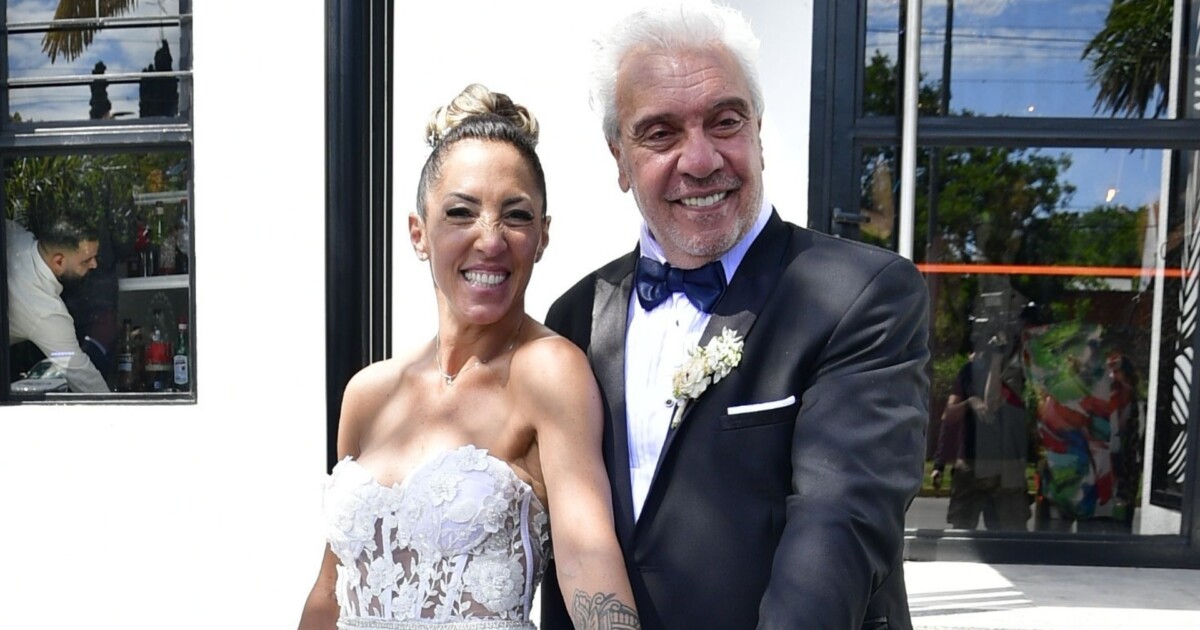 Las fotos del emocionante casamiento de Coco Sily y Chimi Meza – GENTE ...