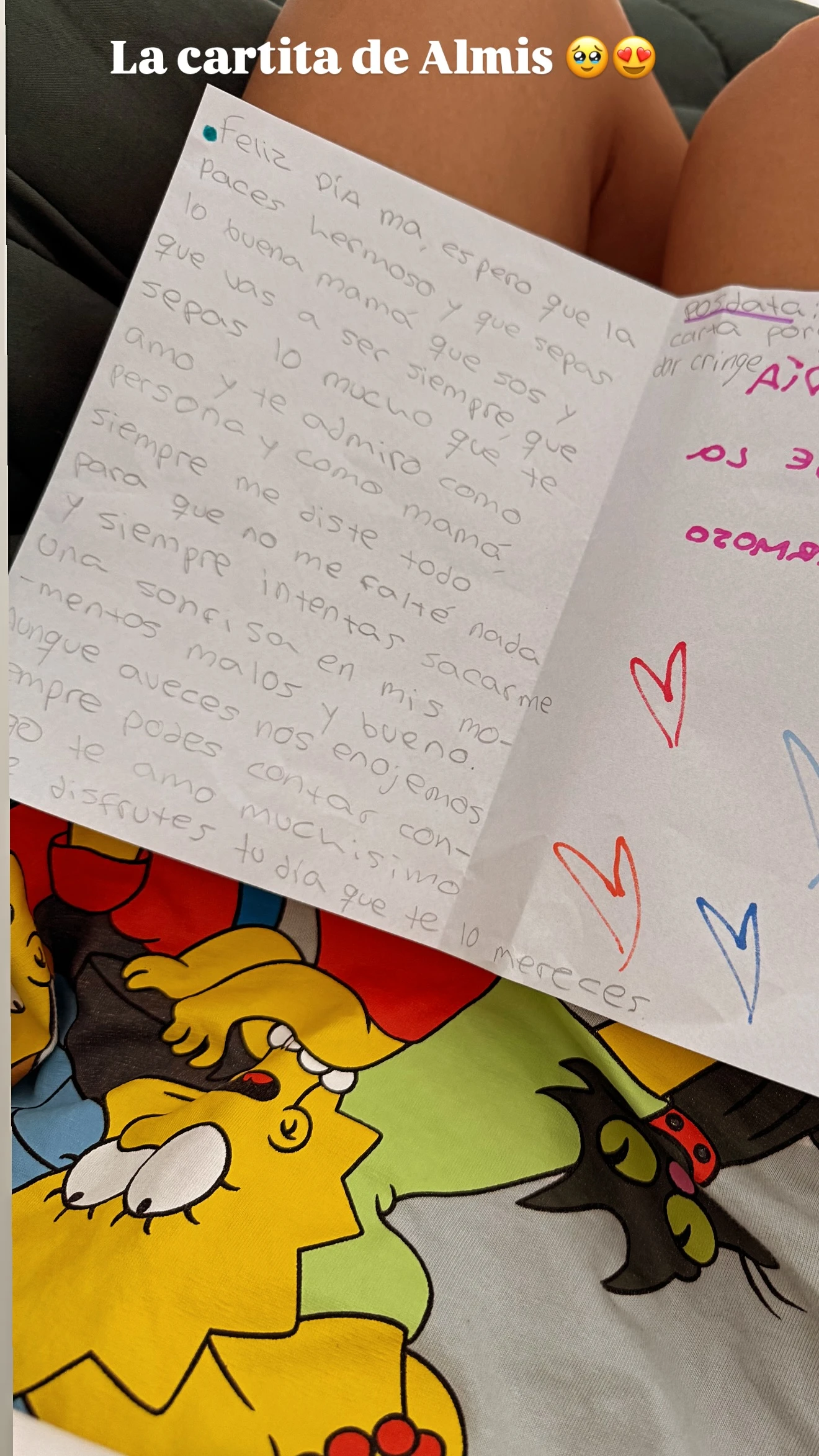 Valeria Aquino dio a conocer una carta de su hija, Alma Cwirkaluk, tras ...