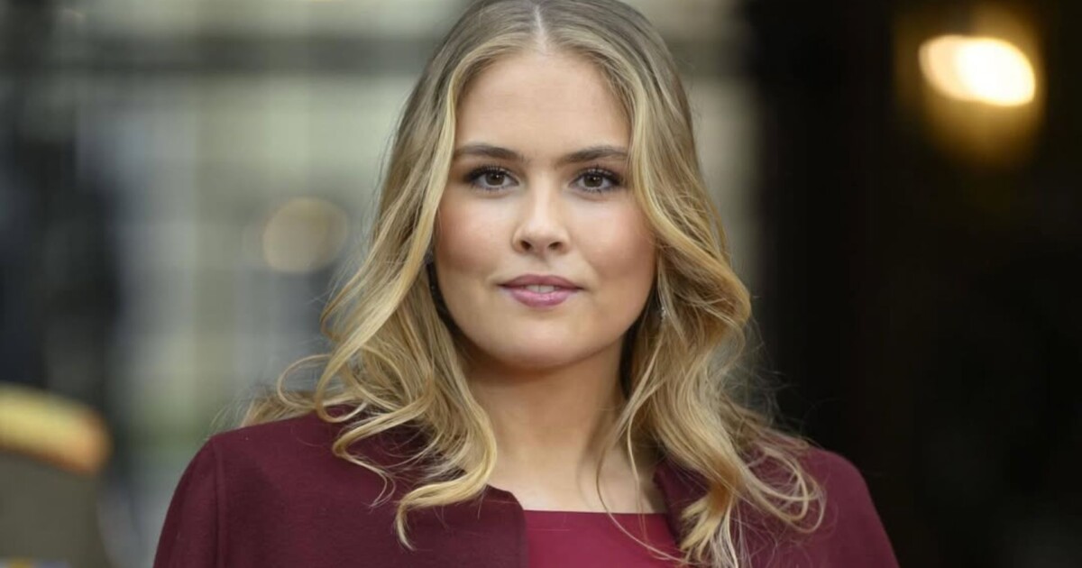 La princesa Amalia impacta con un vestido de gala y tiara y le roba el protagonismo a Máxima ...