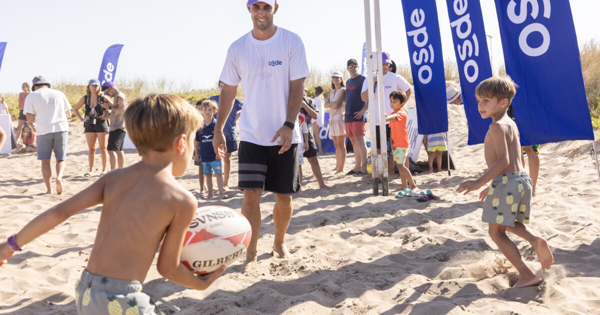 Rugby, playa y valores: figuras del deporte compartieron una clínica ...