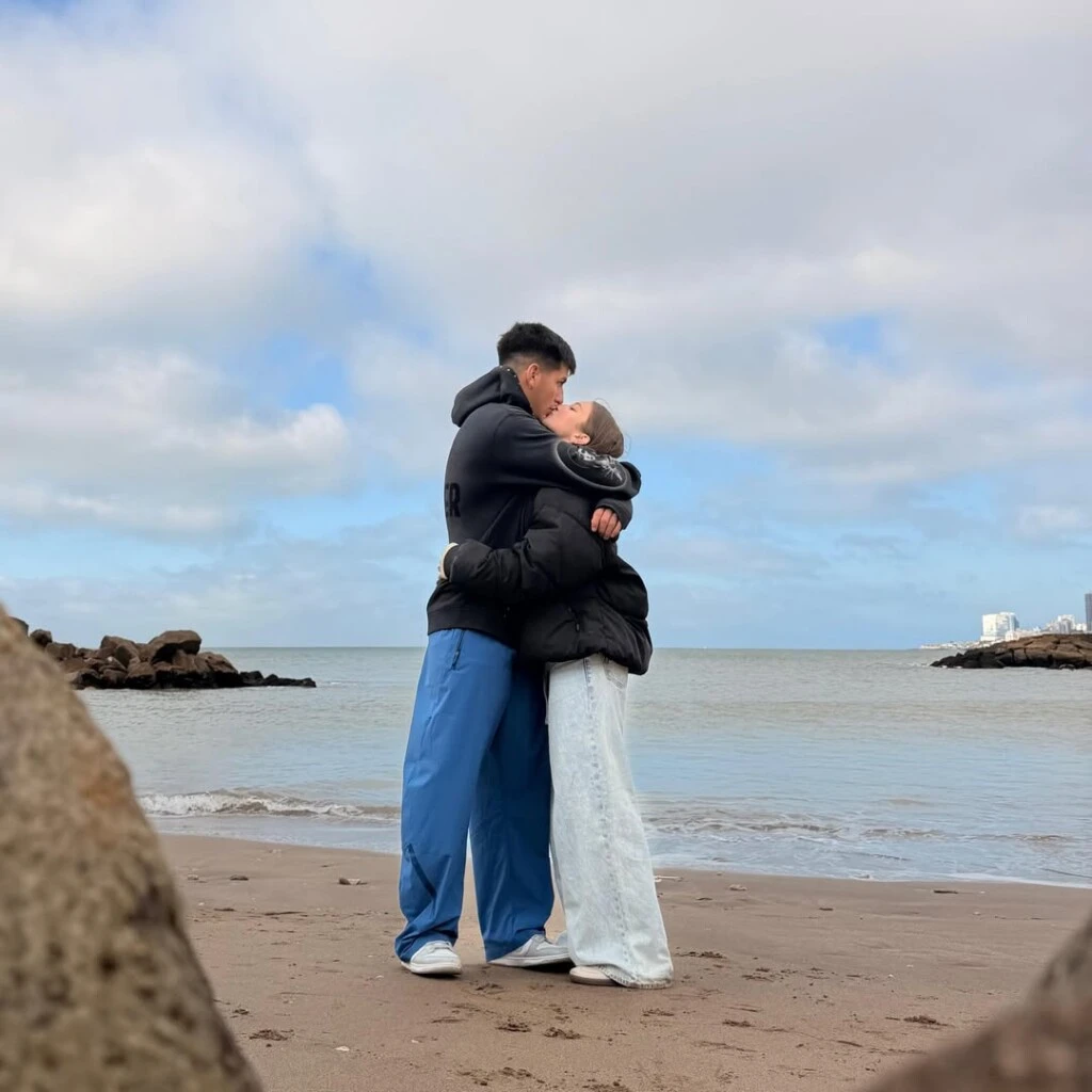 Así fue la escapada romántica de Indiana Cubero y su novio Thiago ...